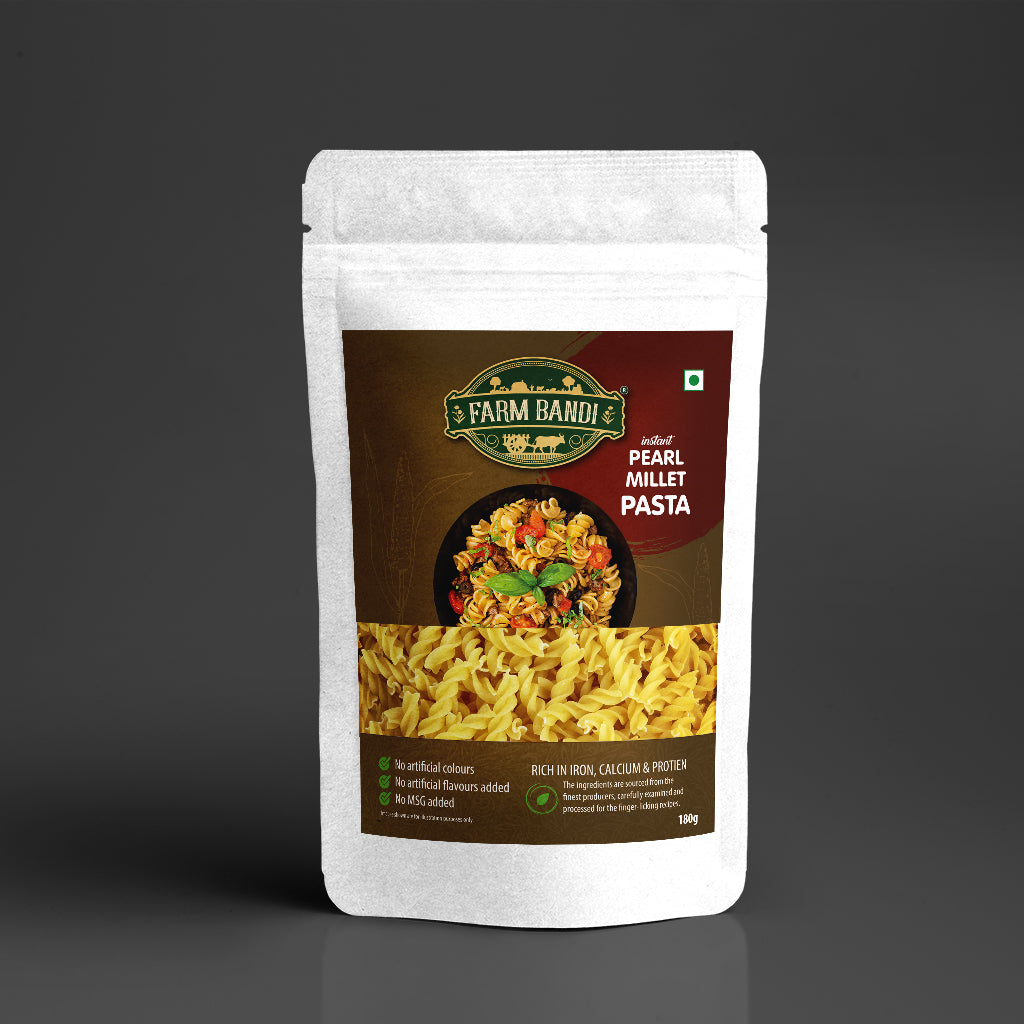 Pearl Millet Pasta - 180 grams | The International Food Store
