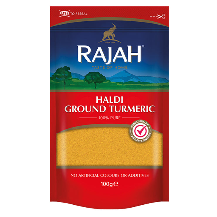 RAJAH HALDI (TURMERIC) POWDER 100g | The International Food Store