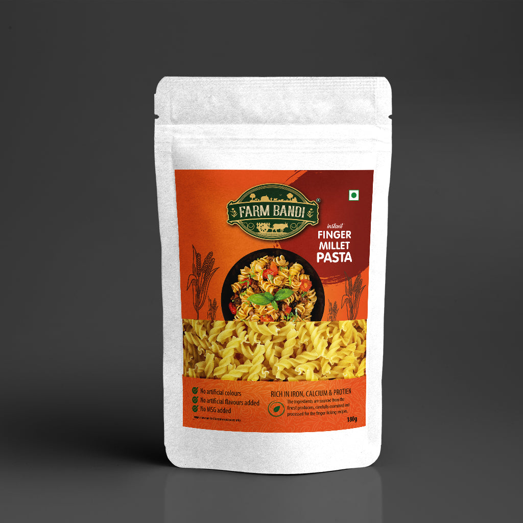 Finger Millet Pasta - 180 grams | The International Food Store